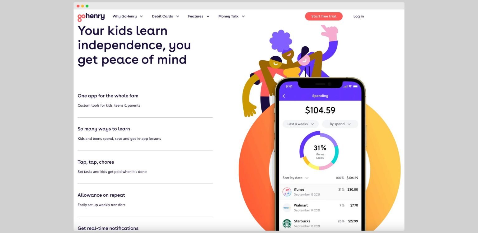 GoHenry Review: A Financial Literacy App and Debit Card for Kids